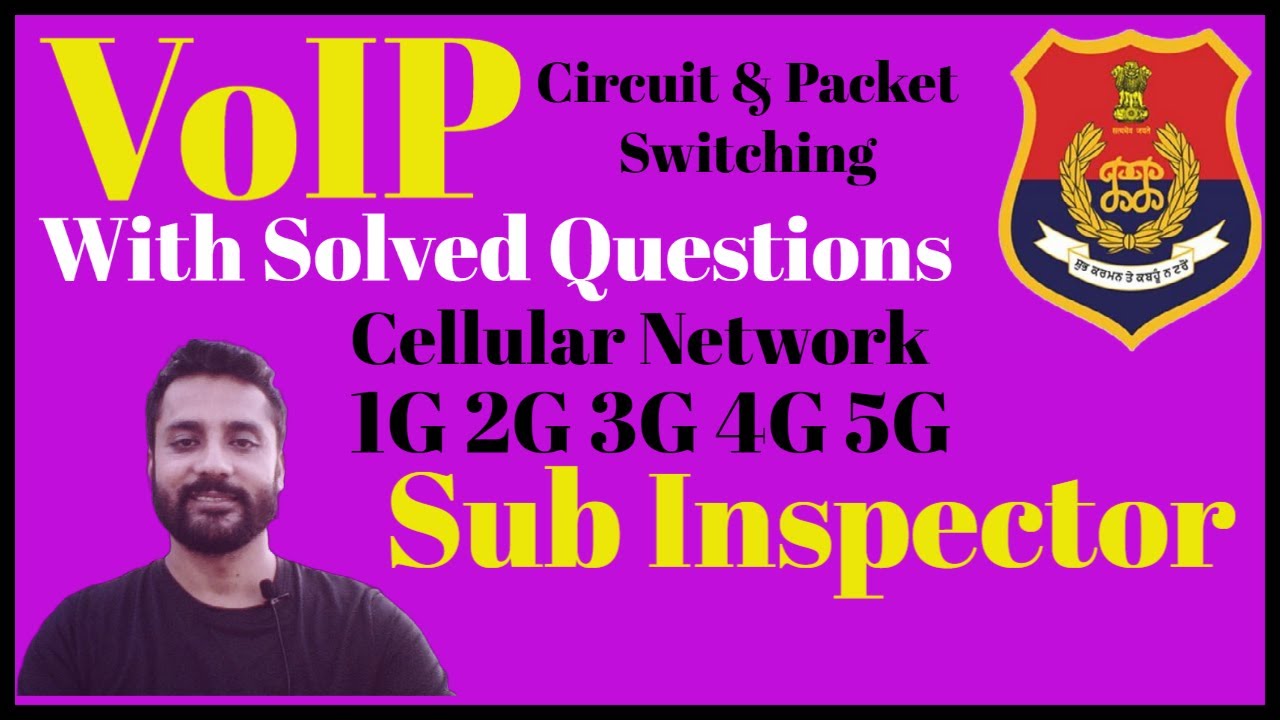 VoIP Circuit & Packet Switching For Sub Inspector | Punjab Police SI ...