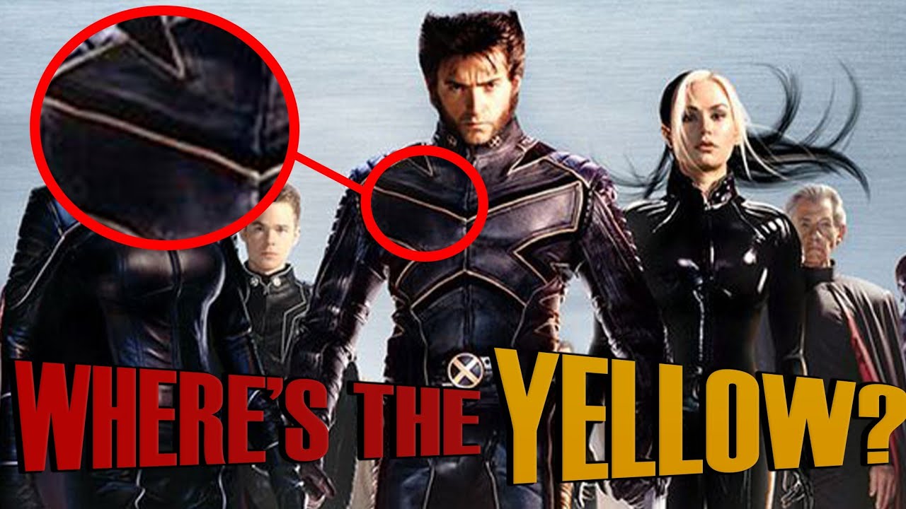 Which Movie X-MEN is the Most YELLOW? - YouTube