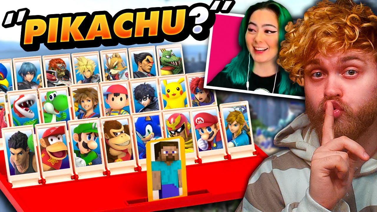 Smash Bros Guess Who VS my Girlfriend! - YouTube