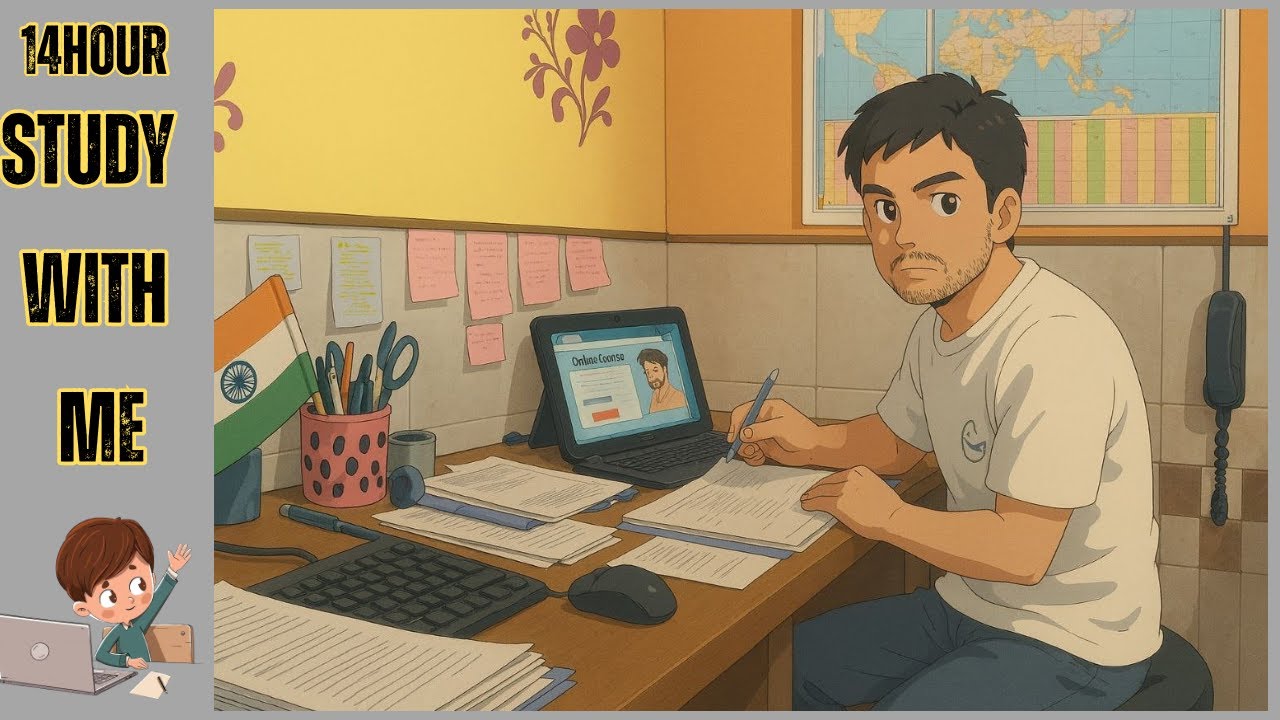 🔴14 HOUR Study With Me | Deep Focus Study With Me: No Distractions | # ...