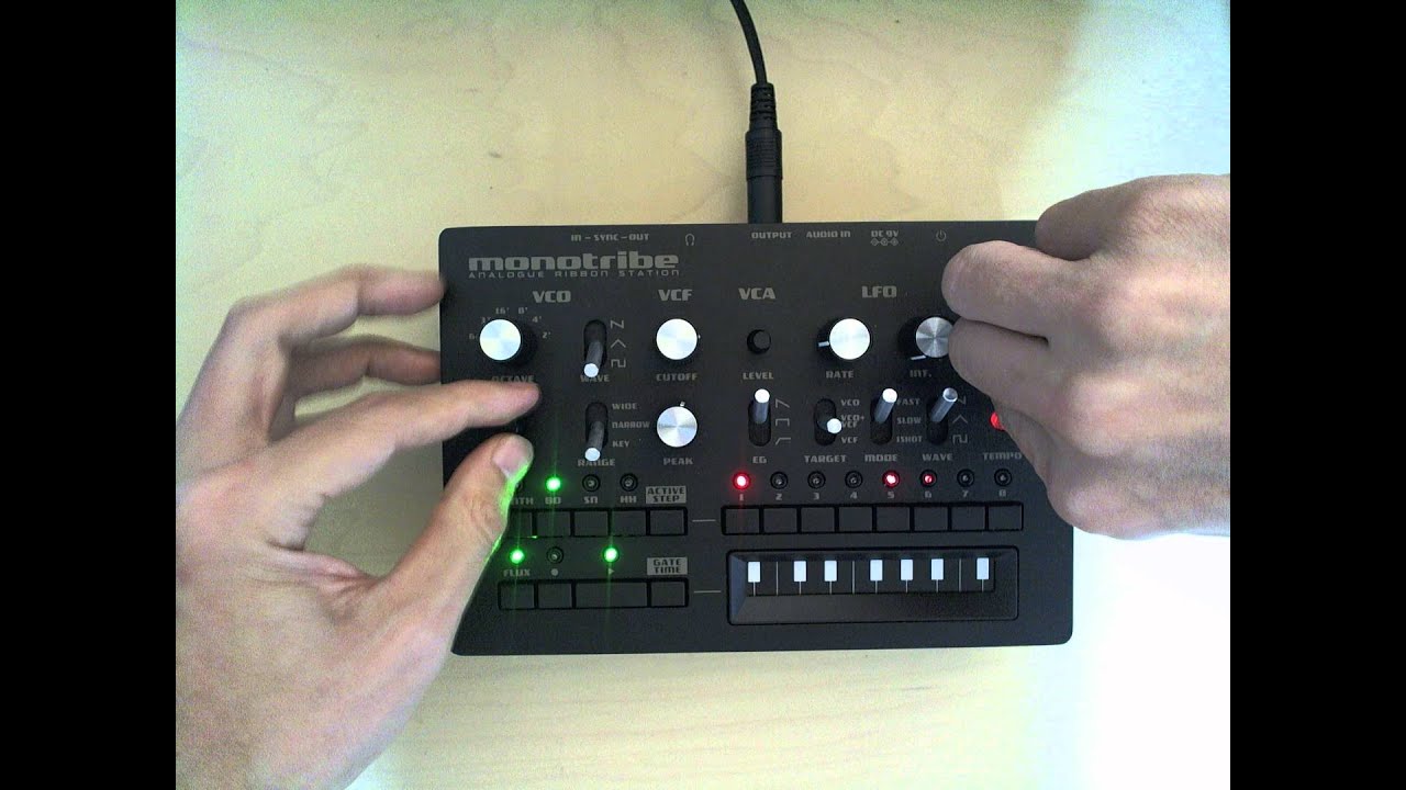 KORG monotribe TEST PLAY - YouTube