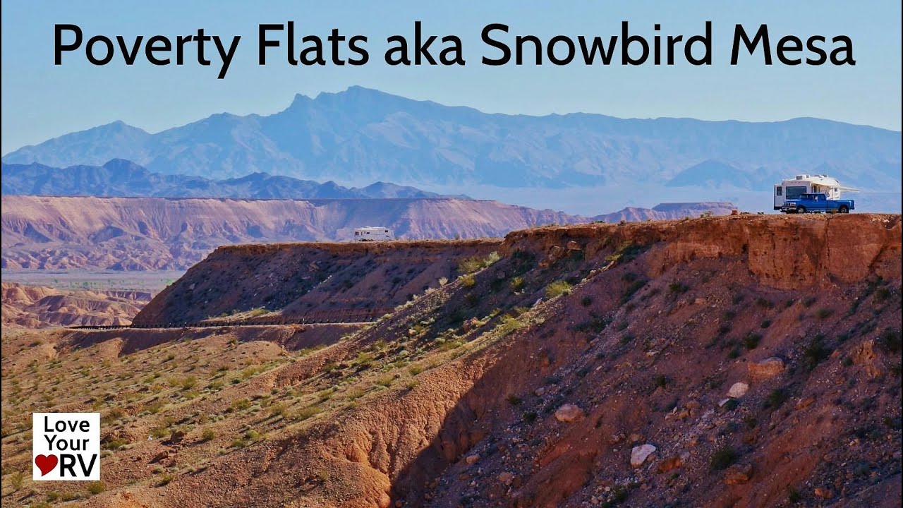Free Camping at Poverty Flats AKA Snowbird Mesa, Nevada - YouTube