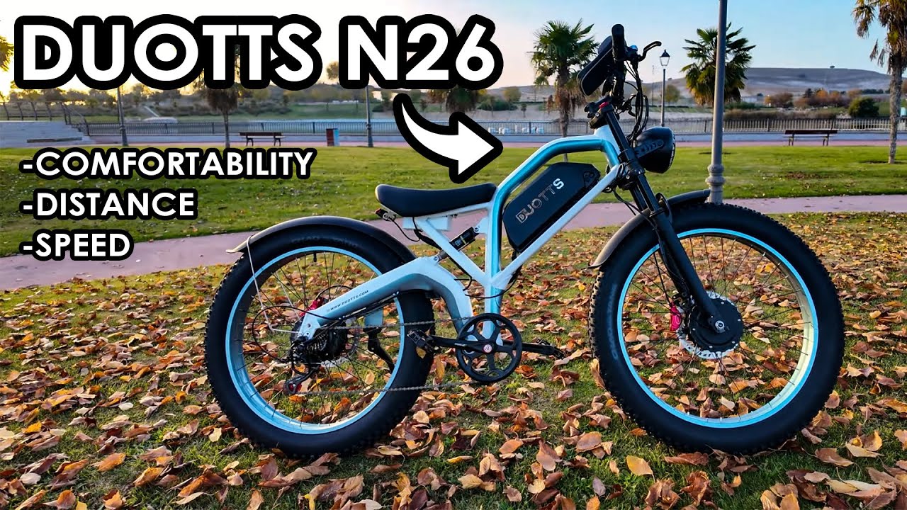 Equip yourself with fat tires for your next adventure. - YouTube