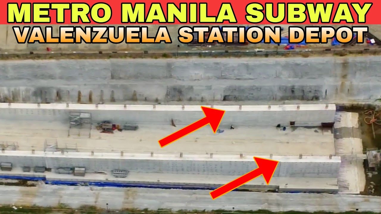 Manila Subway METRO MANILA SUBWAY VALENZUELA STATION DEPOT phase 1 ...