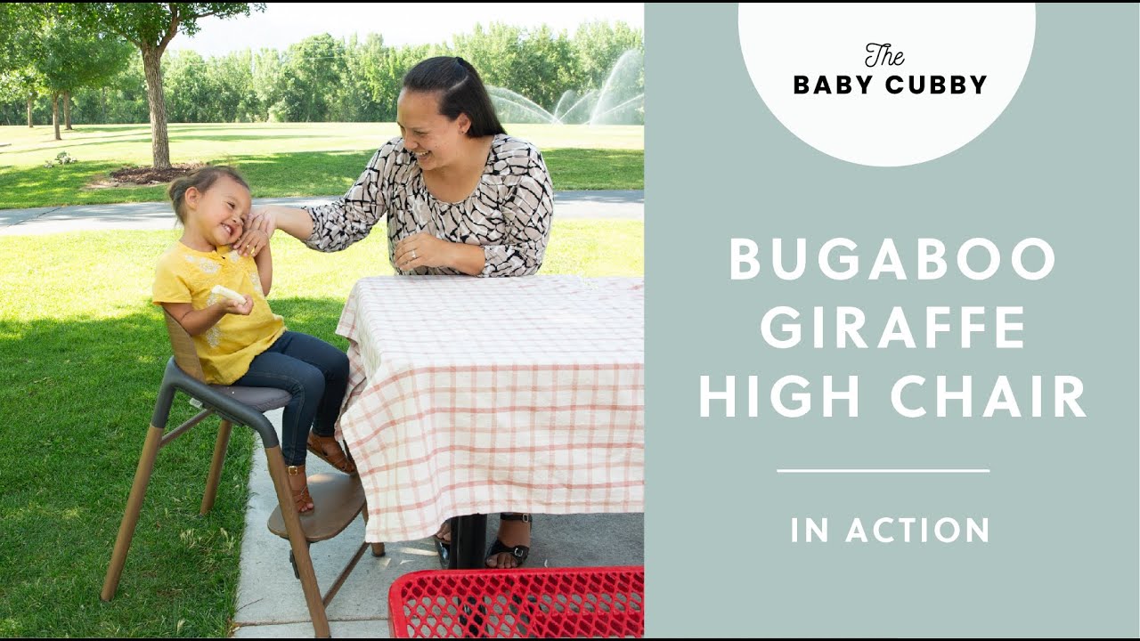 The Bugaboo Giraffe High Chair in Action - YouTube