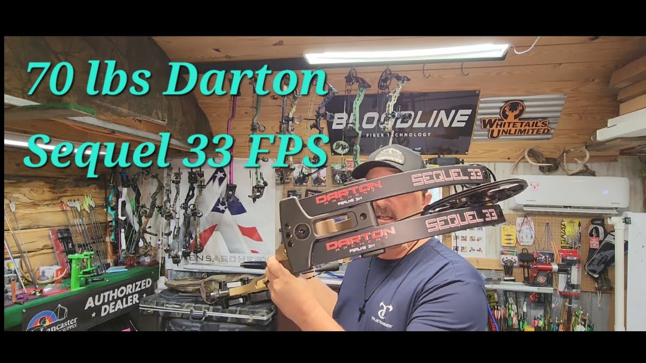 Darton Sequal 33 70 lbs speed - YouTube