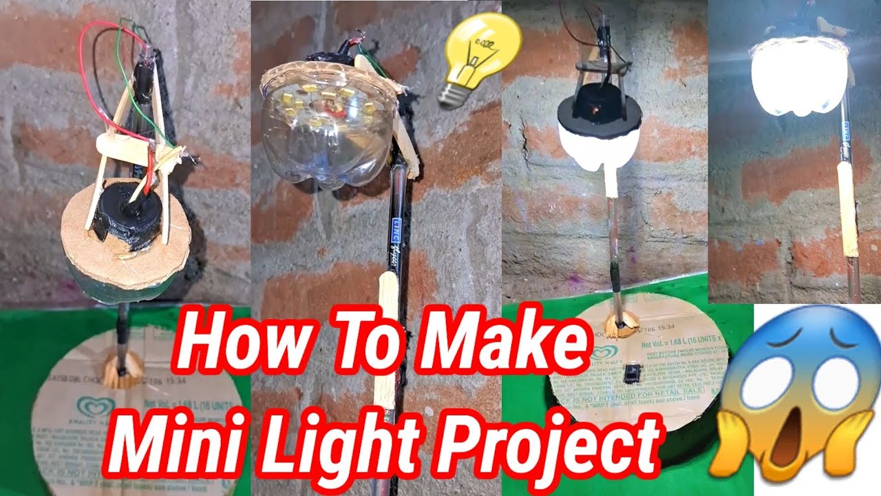 How To Make Mini Light Project @towerideas4356 #towerideas #howto # ...