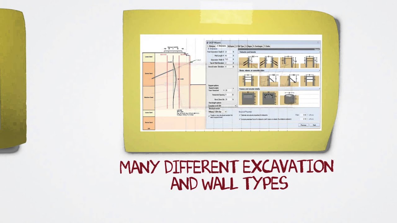 DeepEX 2015 Introduction - Deep Excavation Software - YouTube