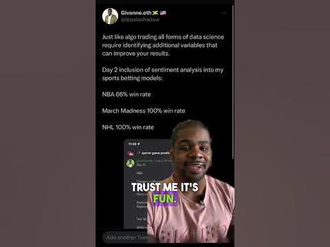 Sports Betting With Data Science #python #sportsbetting - YouTube