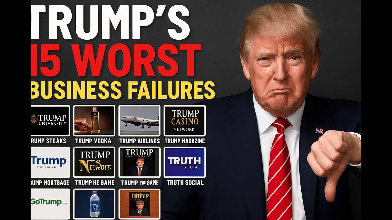 15 WORST Business Failures in History - YouTube