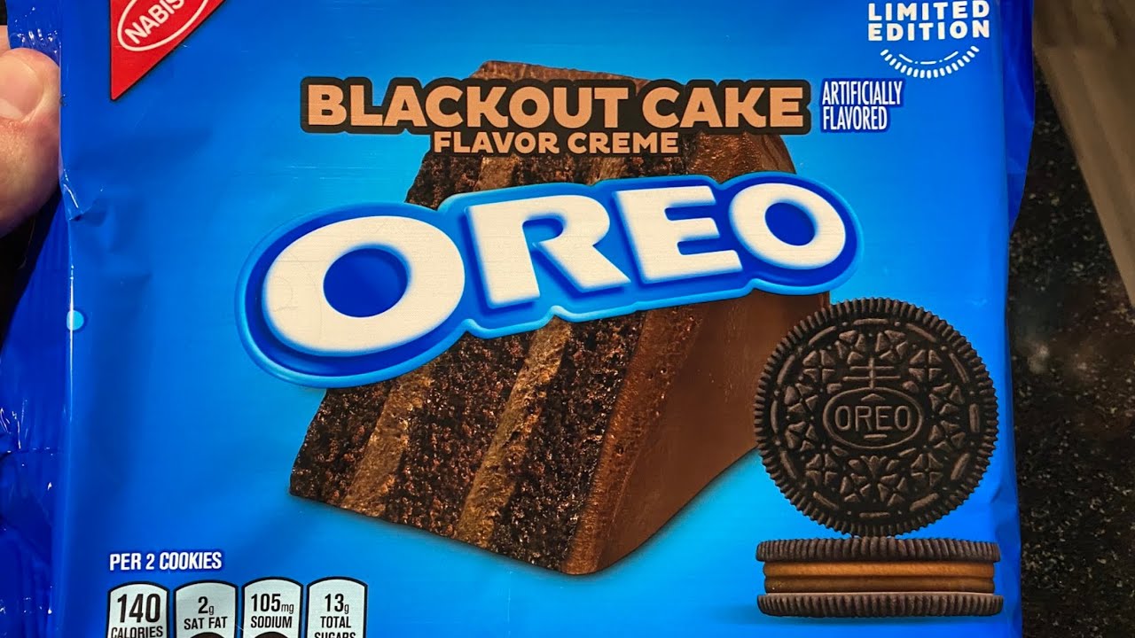 Blackout Cake Oreo Review - YouTube