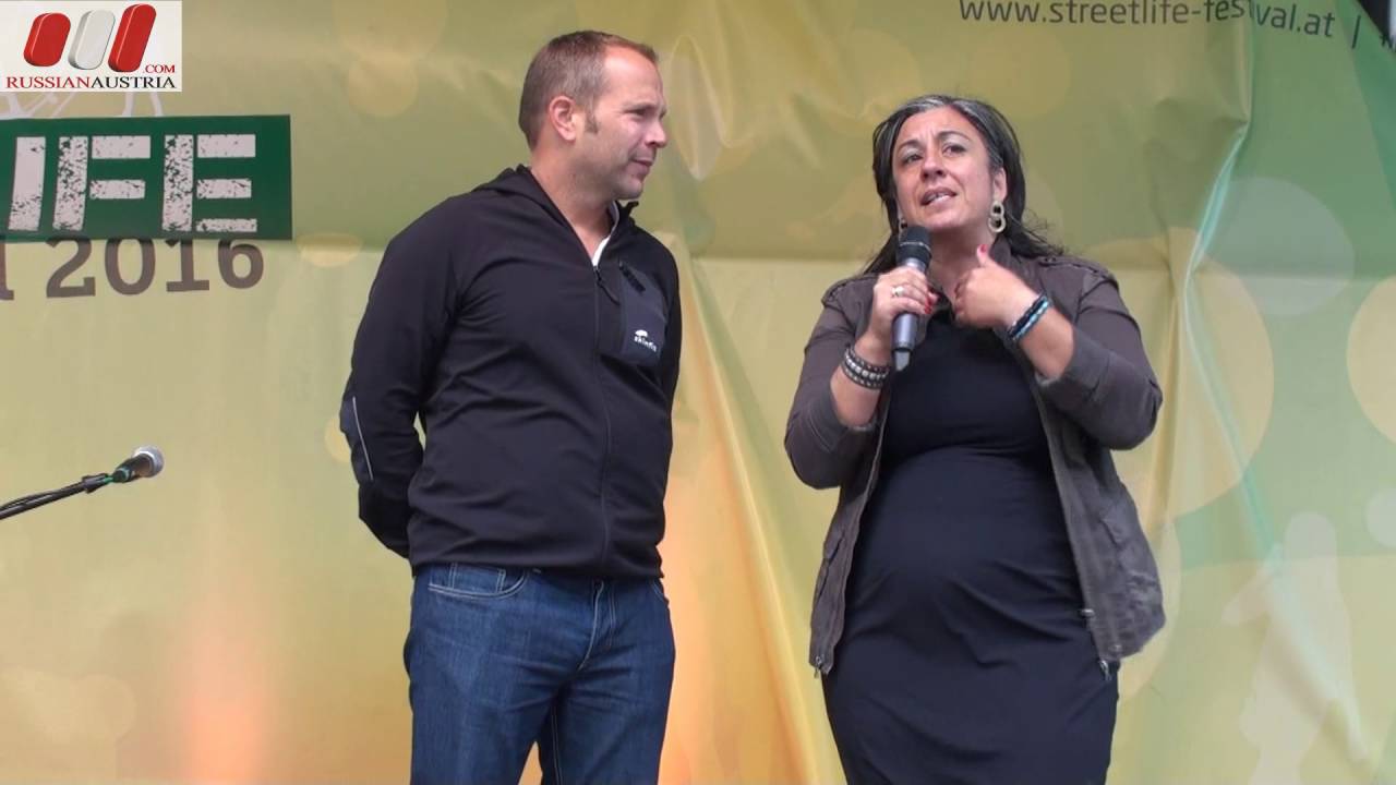 Maria Vassilakou (Grüne). Streetlife Festival 2016 in Wien. Русская ...