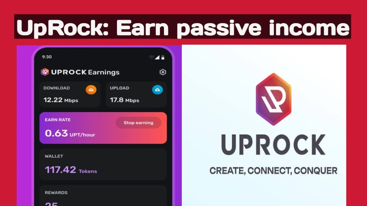 How to registration & mining Uprock app - YouTube