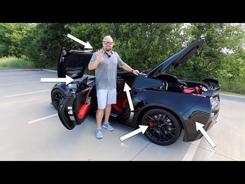 FIRST 5 THINGS I DID TO MY CORVETTE ZO6 - YouTube