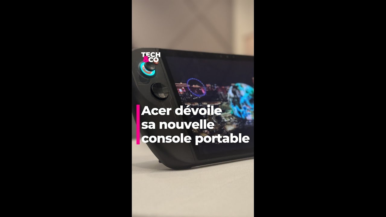 Acer dévoile sa nouvelle console portable - YouTube