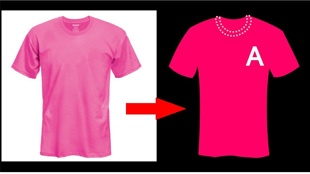 T-Shirt Tracing Technique in CorelDRAW | Tracing CorelDRAW Tutorial ...