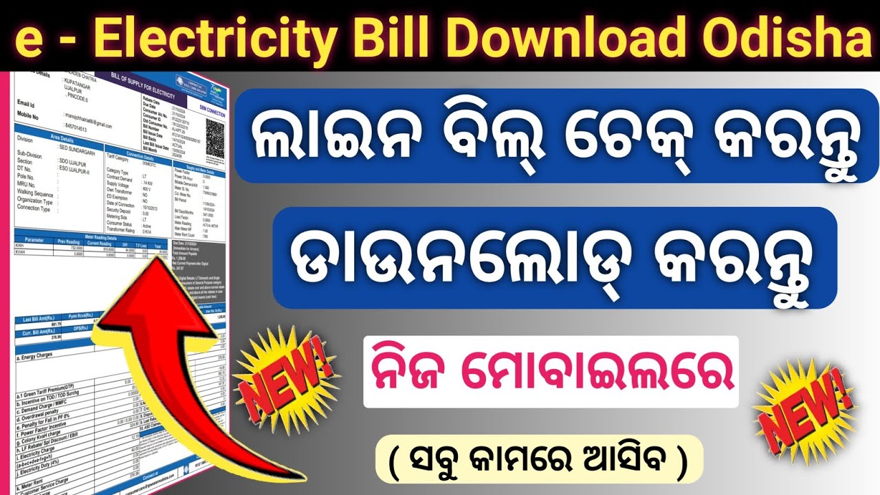 How to check electricity bill online // how to download electricity ...