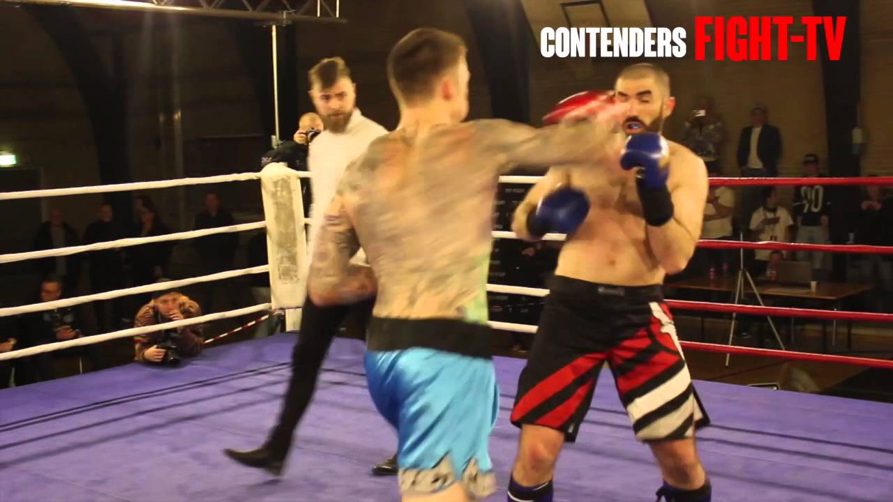 **Contenders Horsens K 1** Najwan Shaba VS Martin Bjørn - YouTube