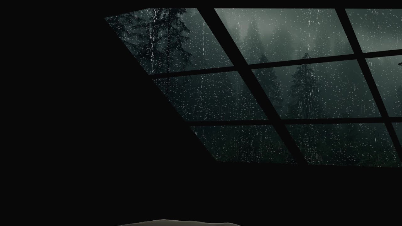 The Sound Of Rain Outside The Window To Relax And Sleep Well, Rain ...