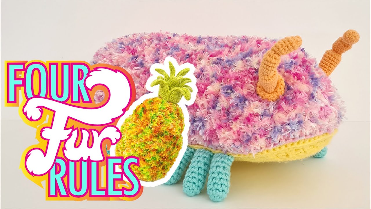 HOW TO CROCHET WITH FUR YARN: Super In-Depth | Tips & Techniques - YouTube