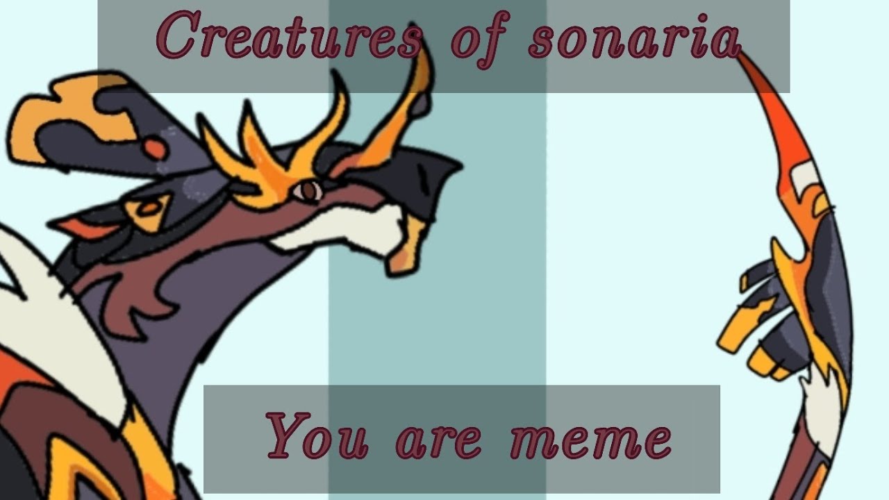 You are meme//Creatures of sonaria//Ft:Eskarlor(The prince creature ...