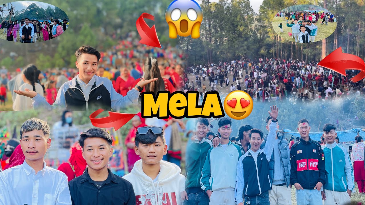 लापल मेला WITH ROLPA LAPAL 🥰||MELA MA PAILE JASTO KI RINA CHA 🙄💗 - YouTube