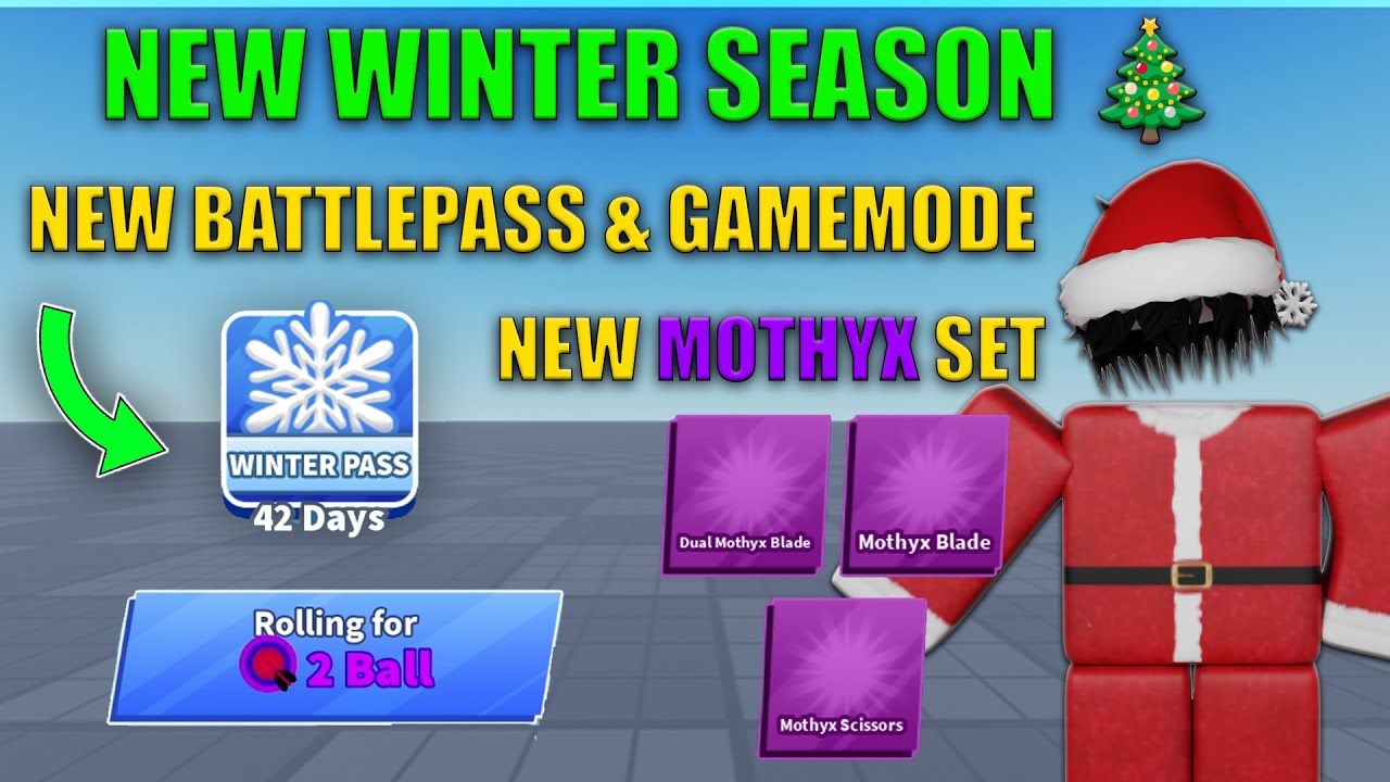 Winter Blade Ball Roblox Update is HERE - YouTube