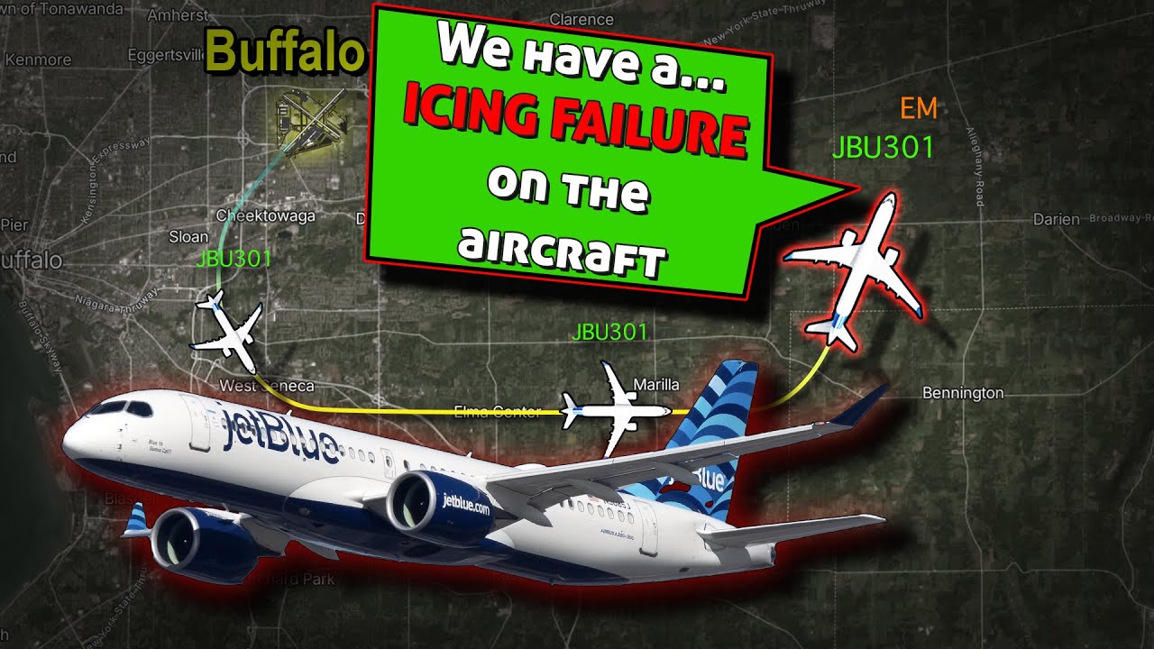 Dangerous De-icing System Failure in ICING Condition after departure ...