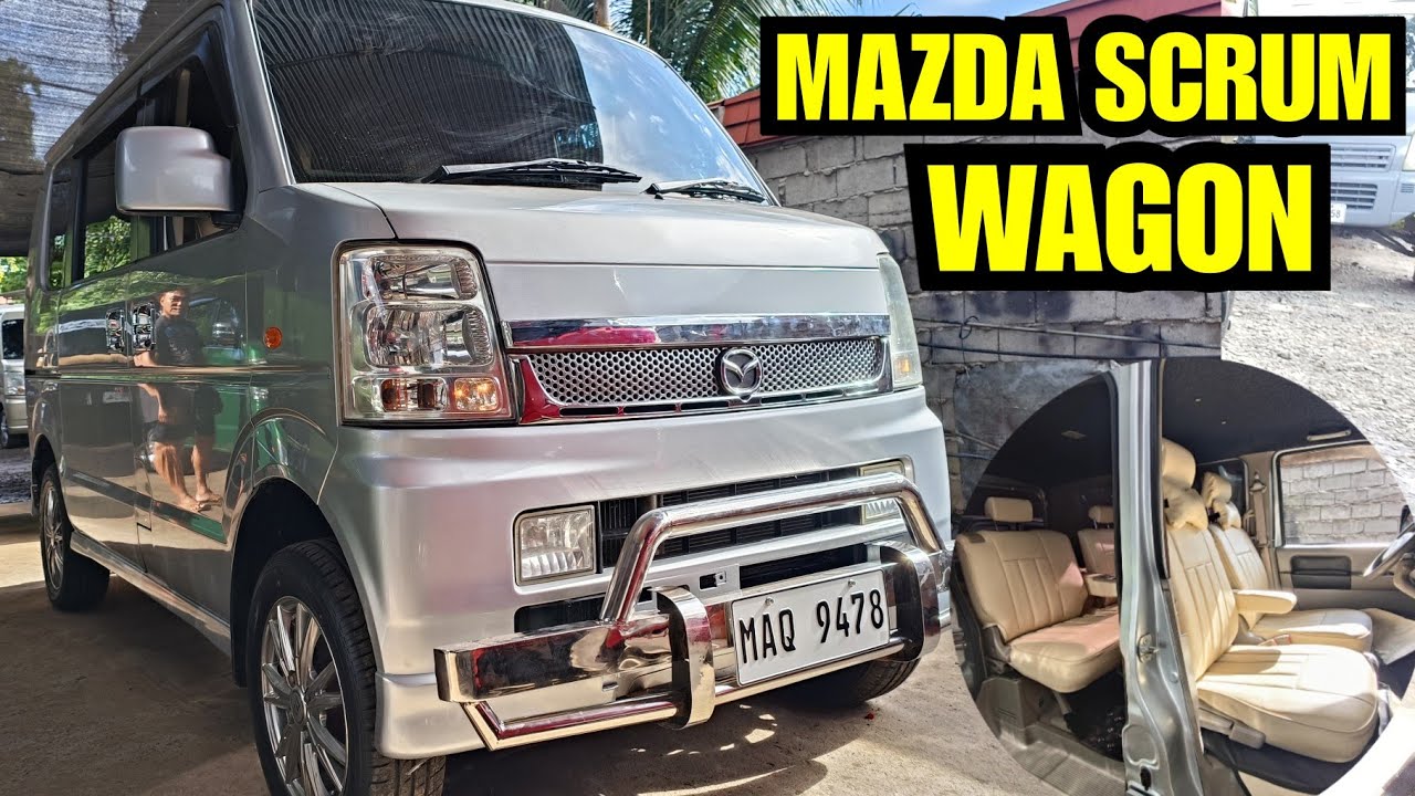 MAZDA WAGON SCRUM|SPORTY EDITION 4X2 SINGLE POWER SLIDE - YouTube