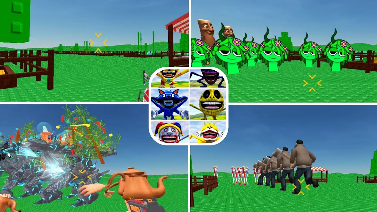 Nextbots In Playground Mod NEW UPDATE - New Map Grow A Garden Gameplay ...