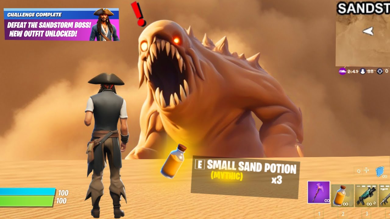 Say Hello To SANDSTORM Location in Fortnite! (Season 3) - YouTube