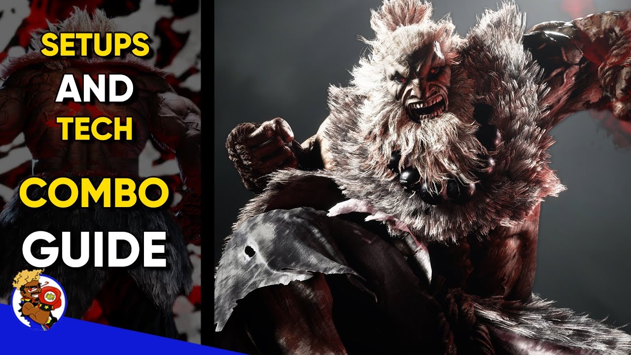 SF6 AKUMA BEST COMBO GUIDE (BEGINNER TO ADVANCED) - YouTube