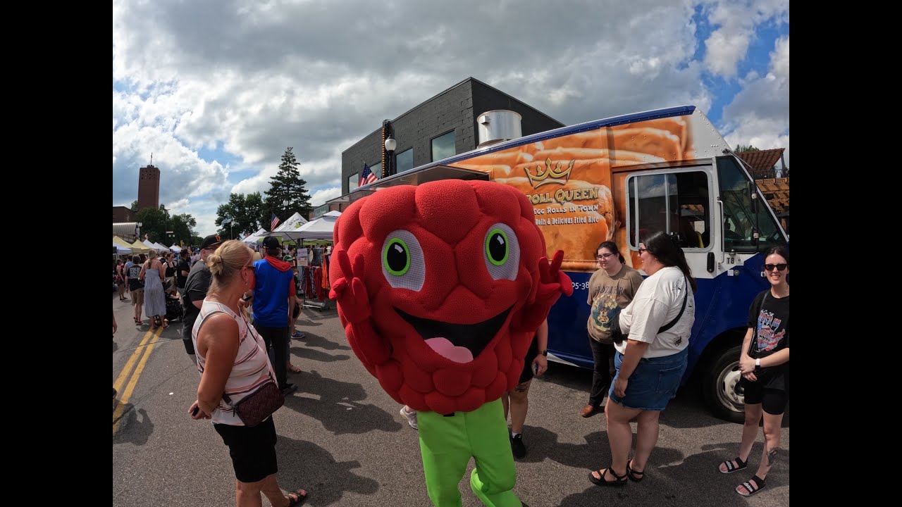 Walking The 2025 Hopkins Raspberry Festival Downtown Hopkins-3 # ...