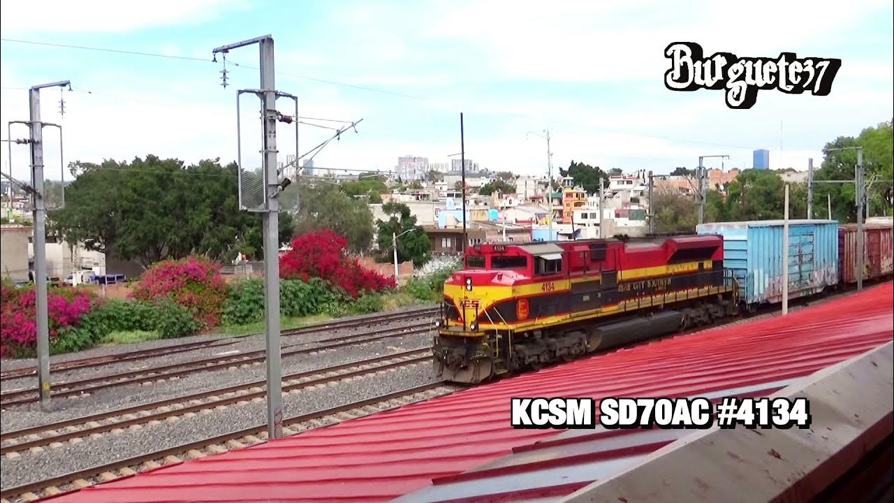 🚇 KCSM mixto con SD70ACe solitaria - YouTube