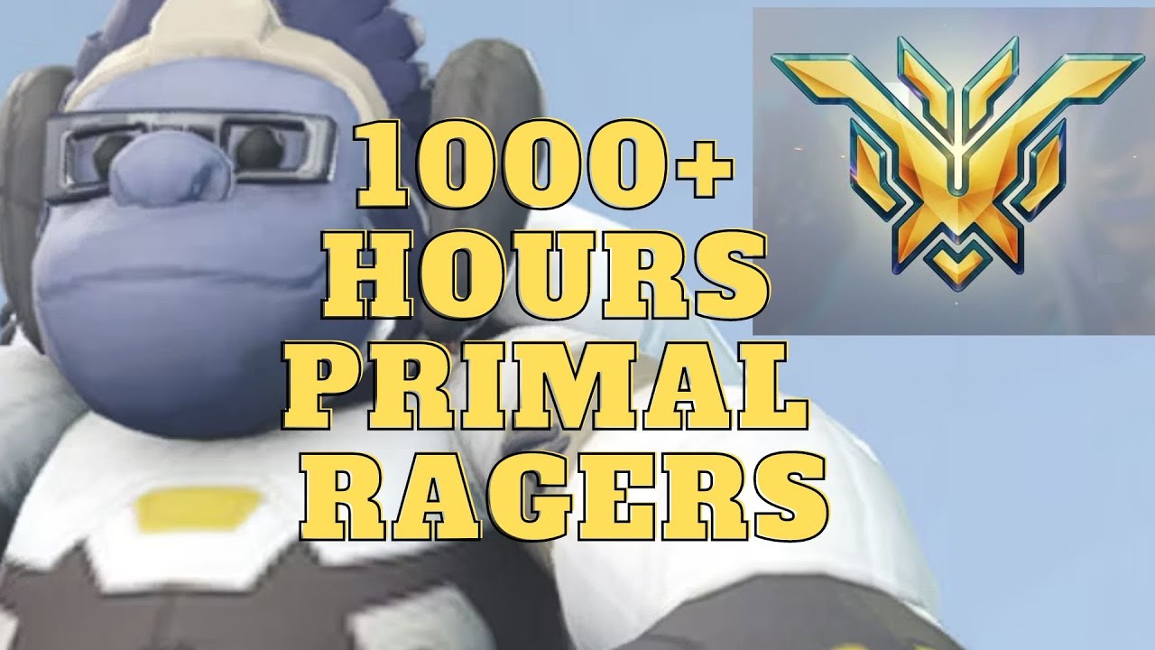 10 min. of top 500 primal rages | overwatch 2 winston - YouTube