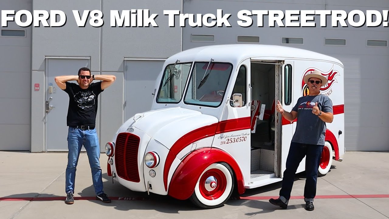Divco Milktruck with a Ford V8! The ONLY Divco Lightning! - YouTube