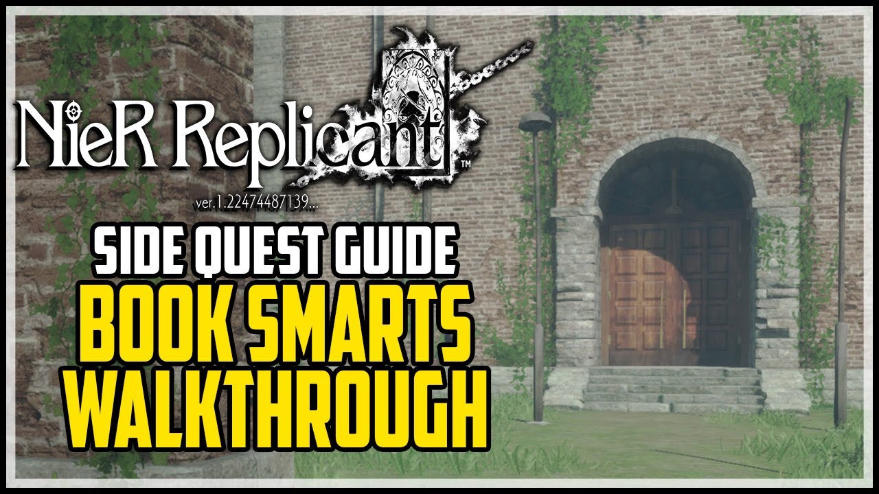 NieR Replicant Book Smarts Quest - YouTube