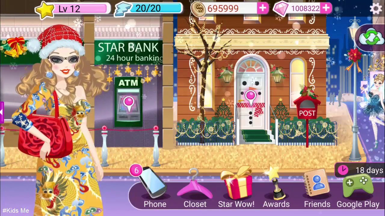 💋😀Star Girl 2016 👗- Dressing up Game to be a Star⭐Ep 3 - iOS Android ...