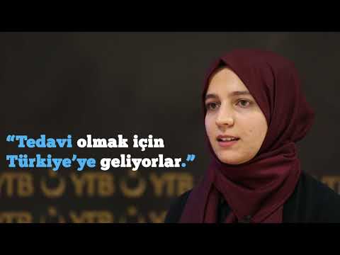 Cezayir’den ülkemize üniversite eğitimi için gelen Türkiye Burslusu Amina REFAS