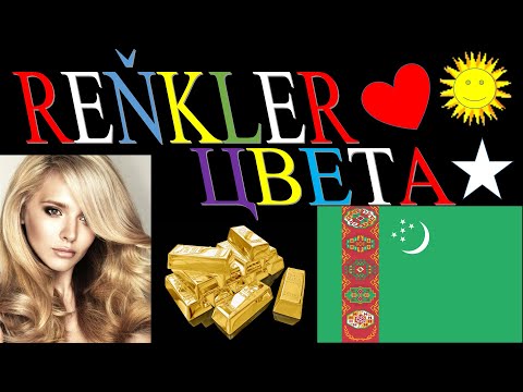 Rus dilinde renklerin aydylysy цвета на русском языке учим цвета