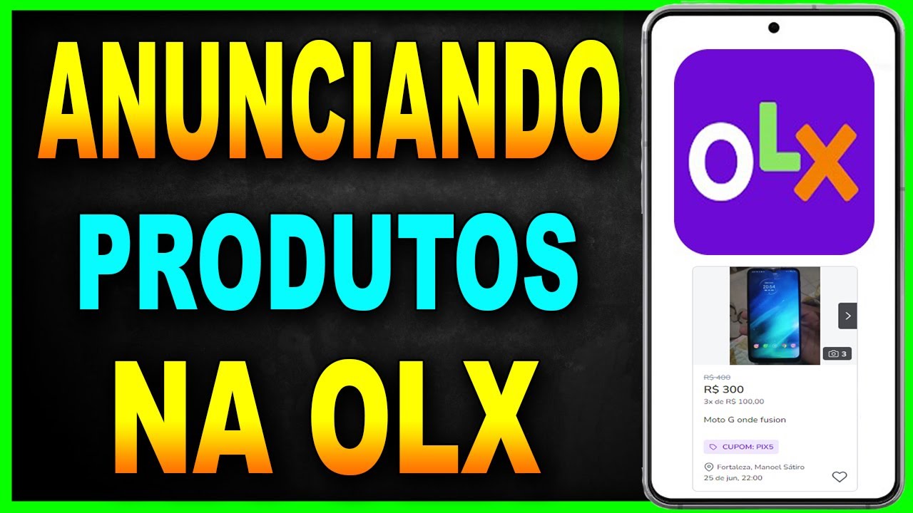 Como ANUNCIAR PRODUTOS Na OLX - YouTube