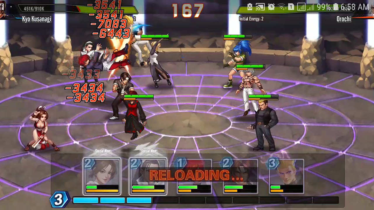 KOF FINAL BATTLE ALLSTAR GAMEPLAY - YouTube