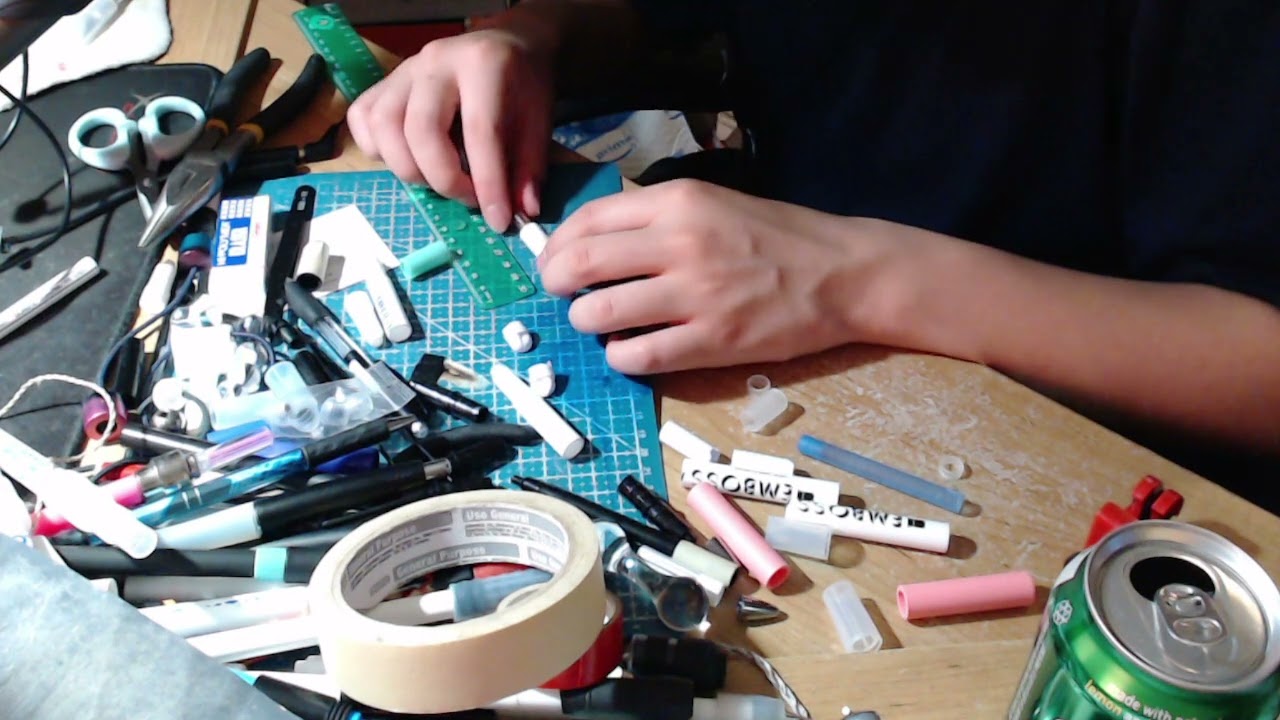 talking and making i.suk emboss v3 pt. 2 - YouTube