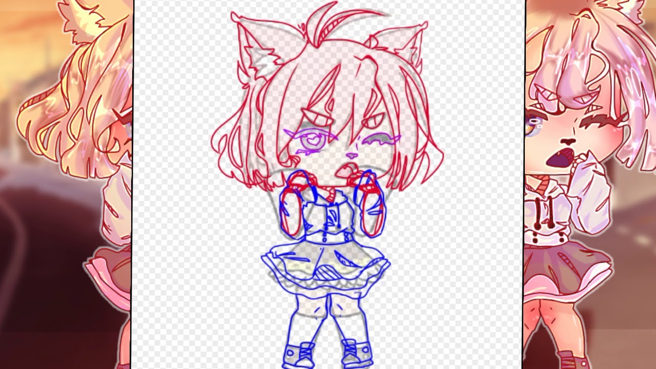 ||SpeedPaint||спидпеинт||гача лайф||gacha life|| - YouTube