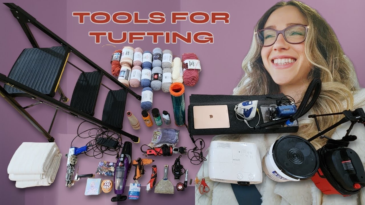 The ultimate TUFTING supply guide - YouTube