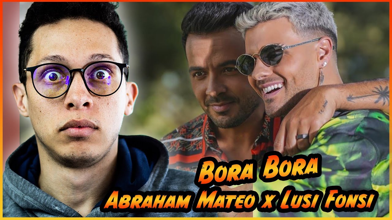 REACCION || Abraham Mateo, Luis Fonsi - Bora Bora (Official Video) - YouTube