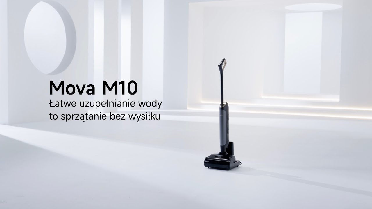 Mova M10 Odkurzacz do sprzątania na sucho i mokro - YouTube
