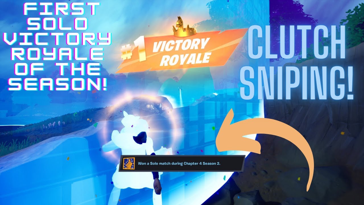 FINALLY Got a Solo Victory Royale in Season 2 - Fortnite - YouTube