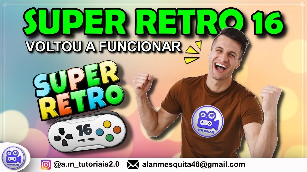 Super Retro 16 Parou de Funcionar | Como Continuar Usando o Super Retro ...