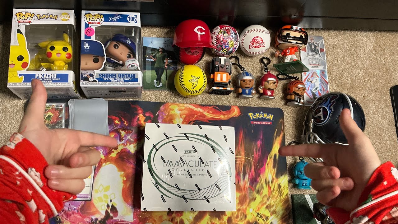 Opening a 2023 immaculate collection tin (expensive) - YouTube